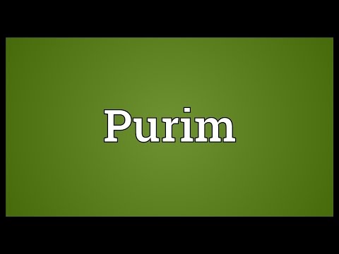 Purim Meaning