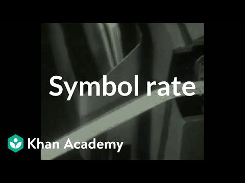 Symbols and Symbol Rate Video Lecture - Computer Science Engineering (CSE)