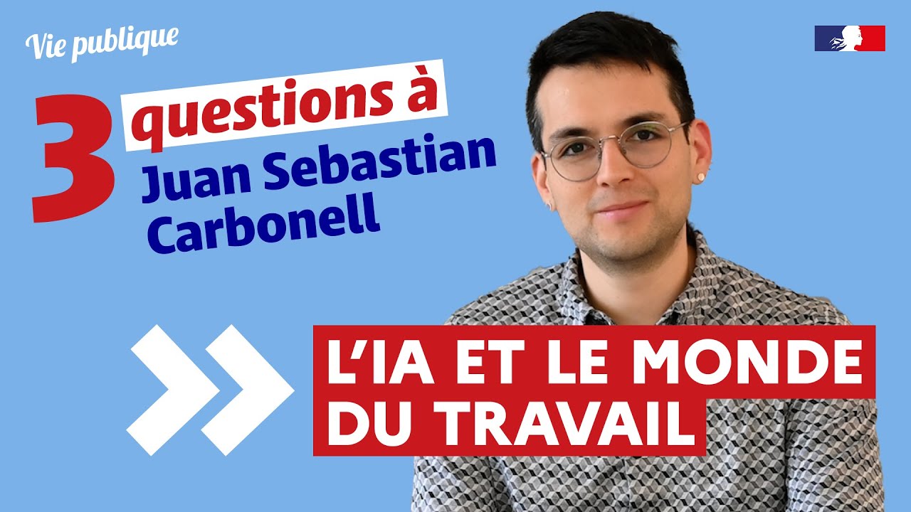 L’intelligence artificielle et le monde du travail : trois questions à Juan Sebastian Carbonell