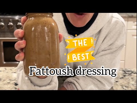 Best ever fattoush dressing