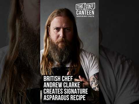 Chef Andrew Clarke creates signature asparagus recipe with pumpkin seed ...