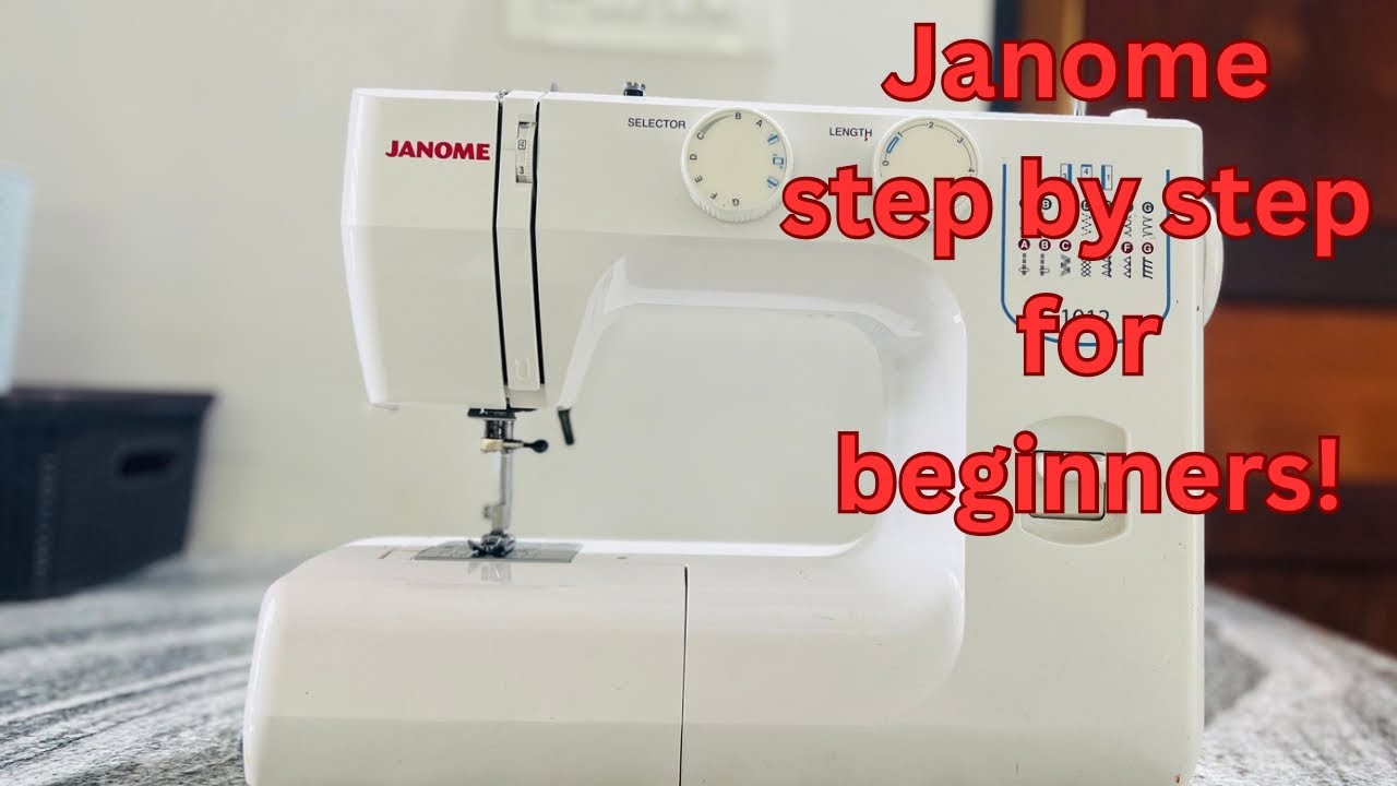 How to use basic janome sewing machine | janome basic functions,reviews and tutorials
