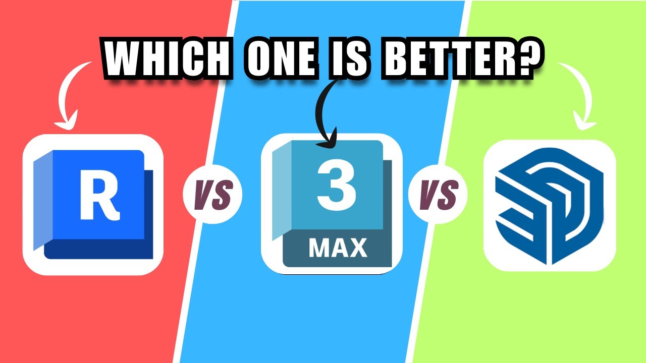 Revit Vs 3Ds Max Vs Sketchup | Which Design Software Wins?