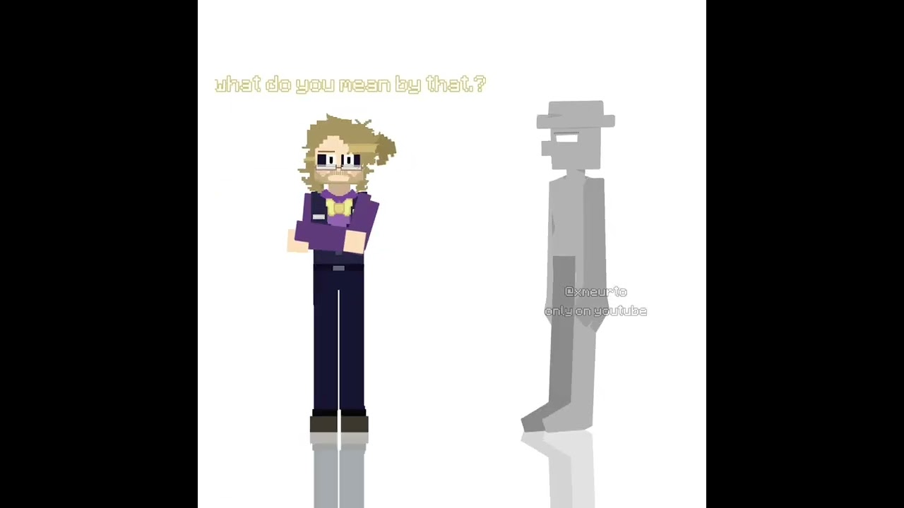 canon game design vs fanon // FNAF [Henry Emily]