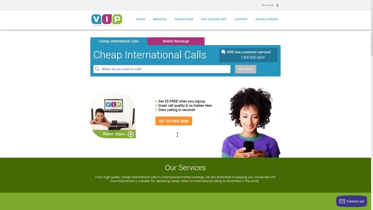 How to send an international Mobile Recharge with VIP Mobile Recharge