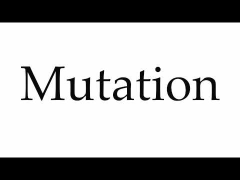 How to Pronounce Mutation