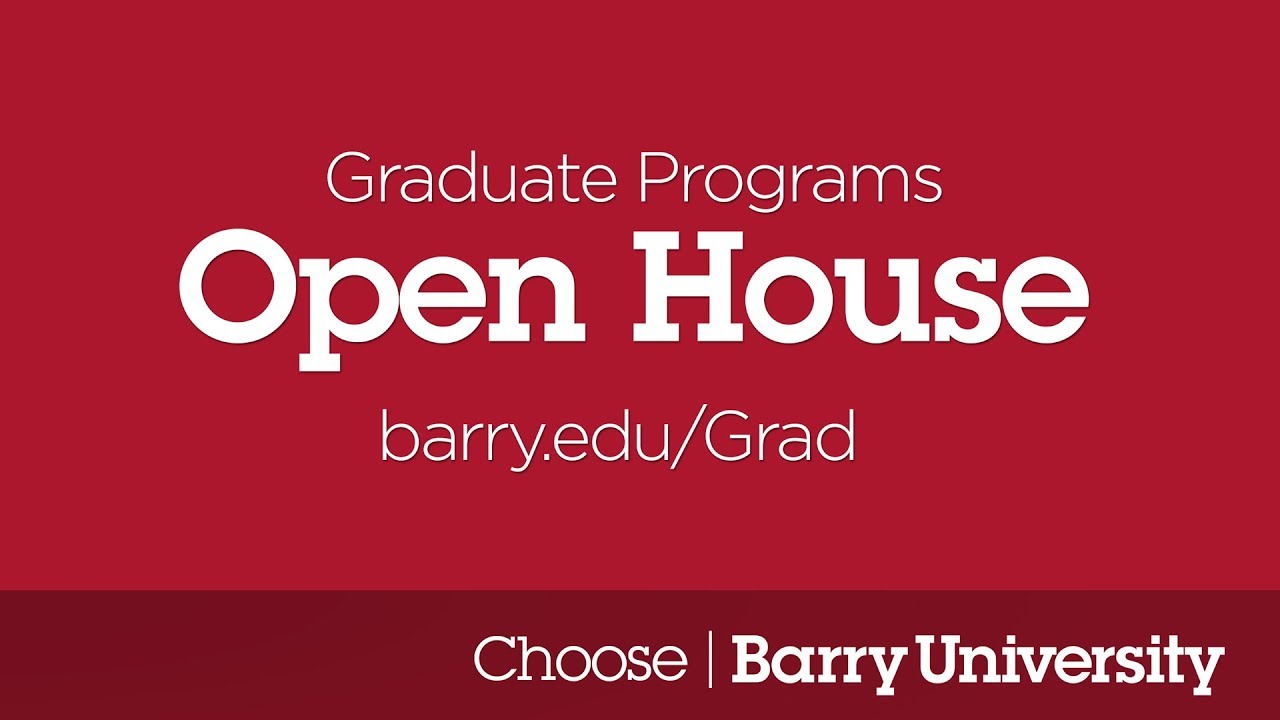 Graduate Programs Open House