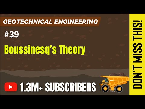 Boussinesq's Theory - Stress Distribution in Soils - Geotechnical ...