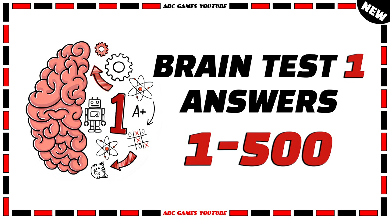 Brain Test 1-500 Walkthrough All Levels | #braintest #games
