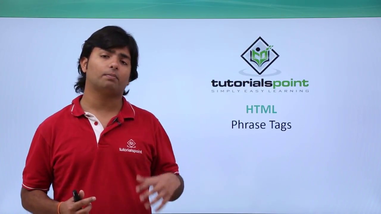 HTML - Phrase Tags