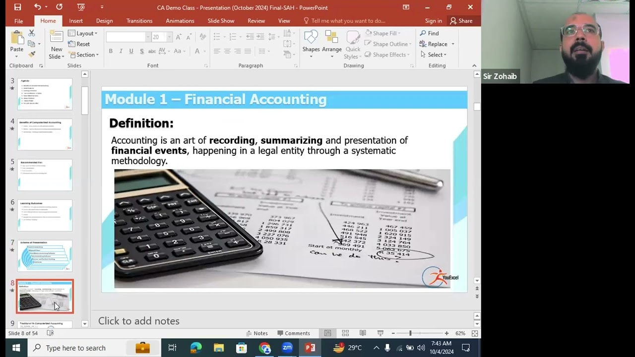 Computerized Accounting Demo Session