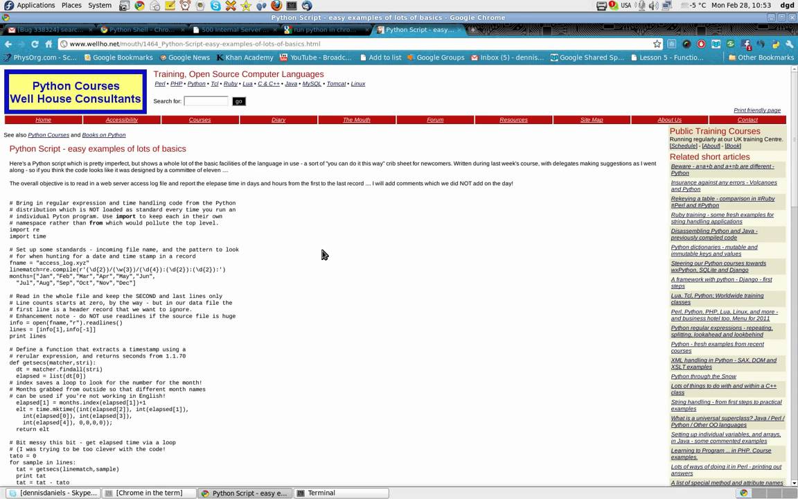 python shell in your chrome browser!