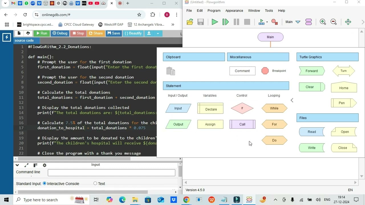 FlowGoRithm2.2_J_Donations_Video