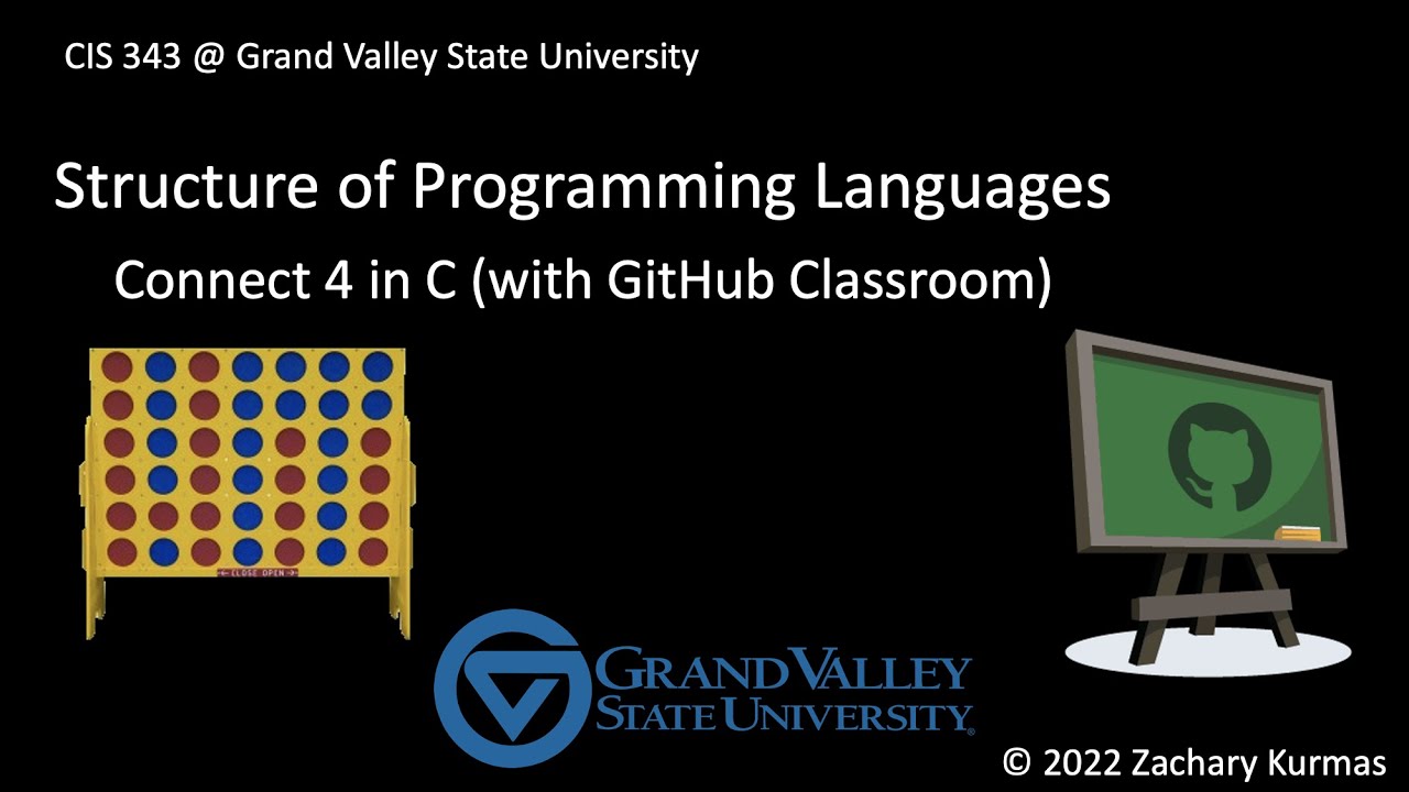 CIS 343: Connect 4 in C (with GitHub Classroom)