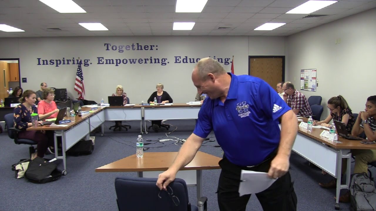 Regular Board Meeting  September 25, 2018