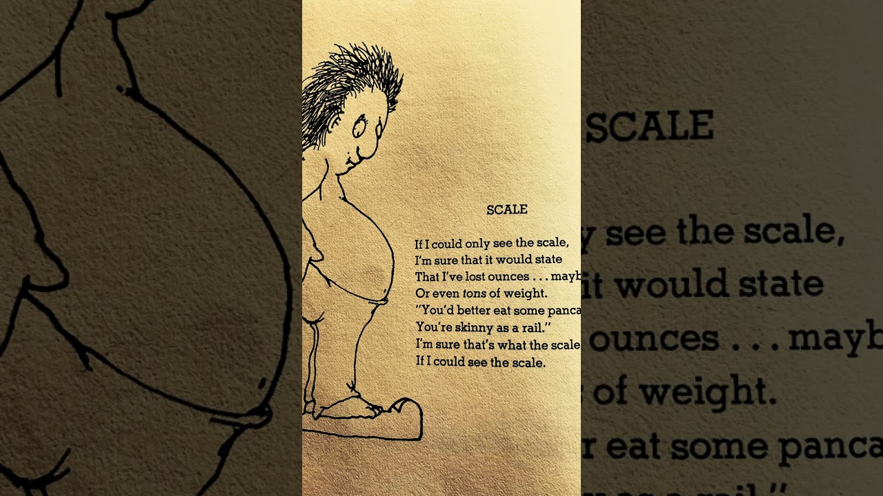 Shel Silverstein, Scale, Falling up, poem