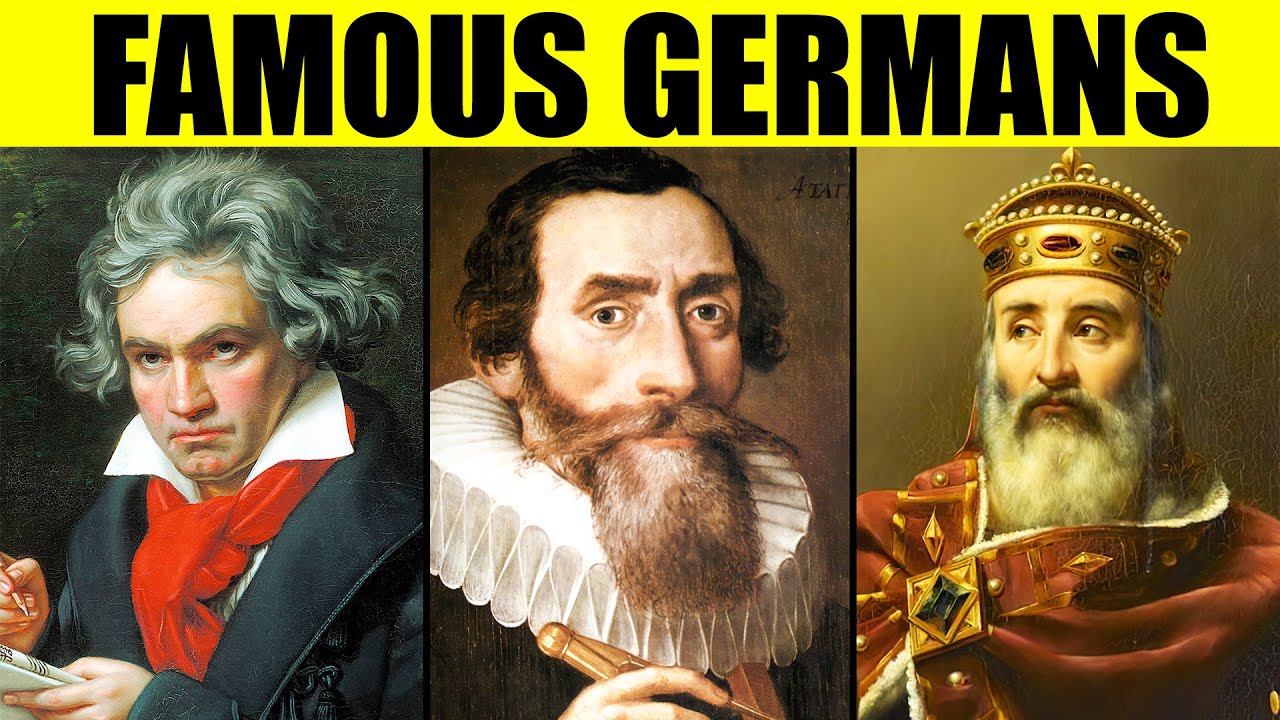 Top 50 GERMANS in History You Should Know | Famous People from Germany