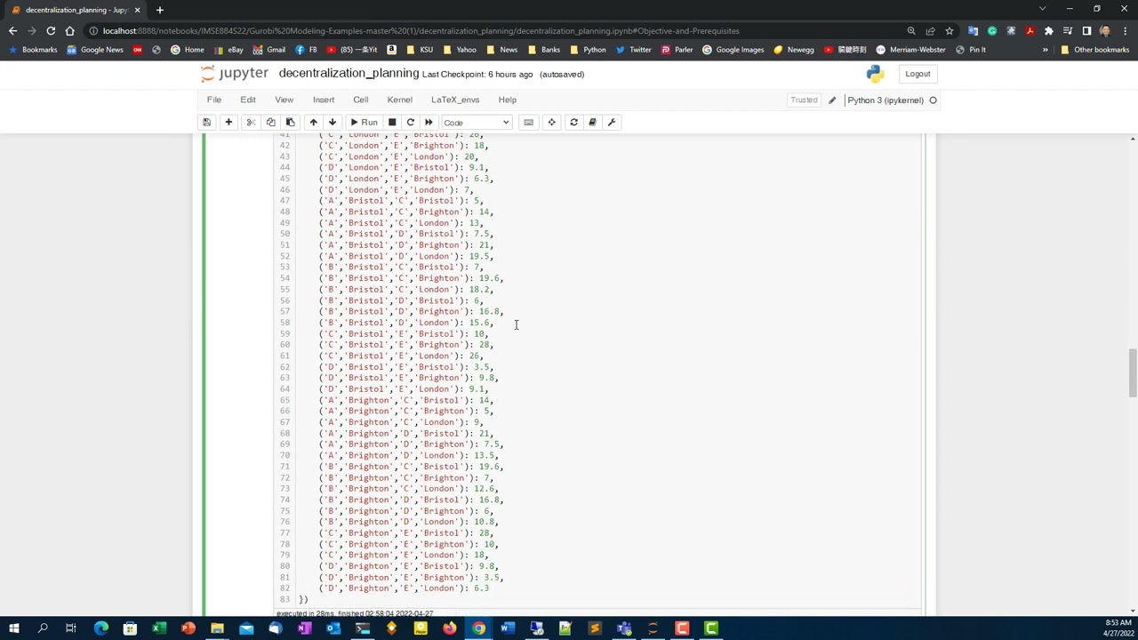 Solving Quadratic Assignment Problems using Gurobi Python API - a Decentralization Plan