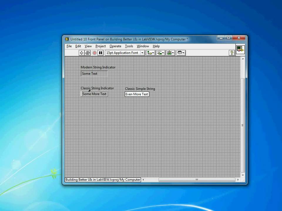 NI LabVIEW UI Tips: Transparent Indicators