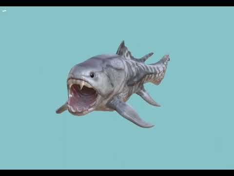 🌊 Ancient Ocean Creature Dunkleosteus 3D sculpting printable model・ 3D File for ・Cults