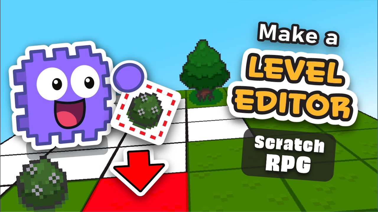 Code a LEVEL EDITOR in Scratch | RPG Tutorial #4