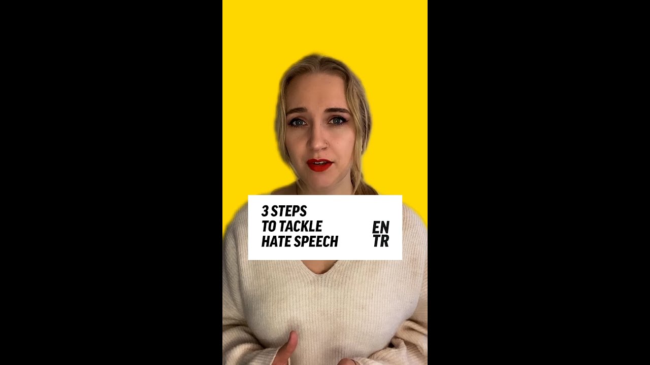 How you can deal with hate speech