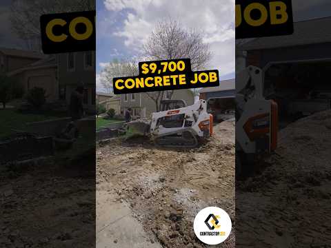 Pricing This $9,700 Concrete Job!💪