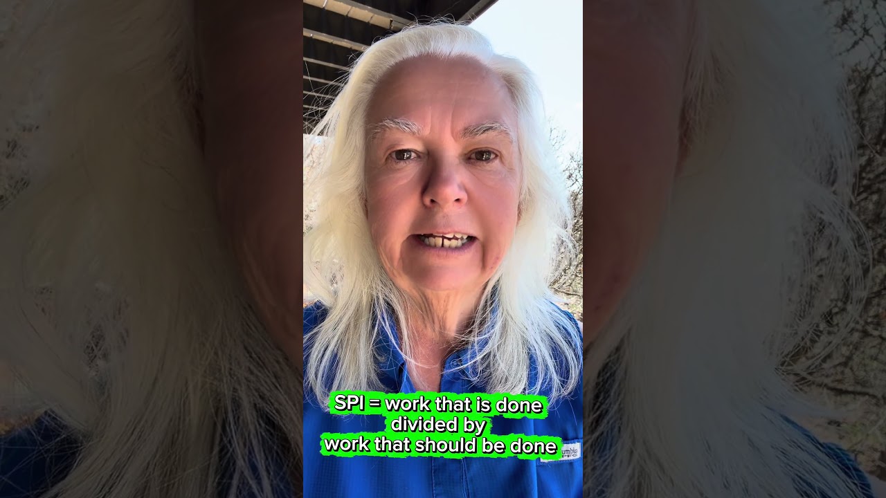 SPI for PMP exam - what you need in 60 seconds!