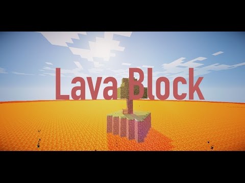 Lava Block- The Hardest Survival Challenge in MineCraft! Minecraft Map