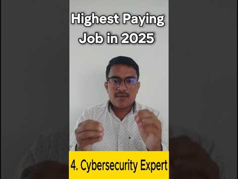 Highest Paying Job in 2025: Cyber Security Expert | Top Career Path