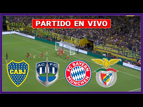 🔴 BOCA JUNIORS vs AUCKLAND CITY EN VIVO ⚽ BENFICA vs BAYERN MUNICH - SE DEFINE EL GRUPO DEL MUNDIAL