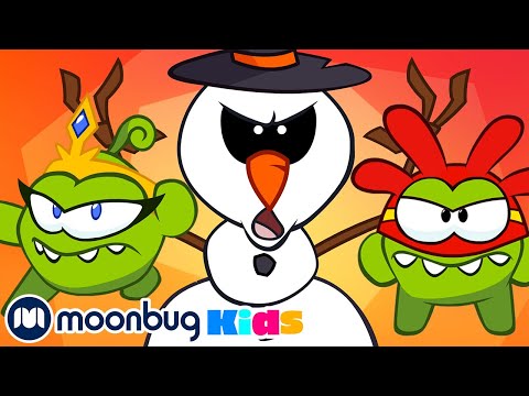 Om Nom Stories | Evil Snowman! | Cut The Rope | Funny Christmas Cartoons for Kids & Babies