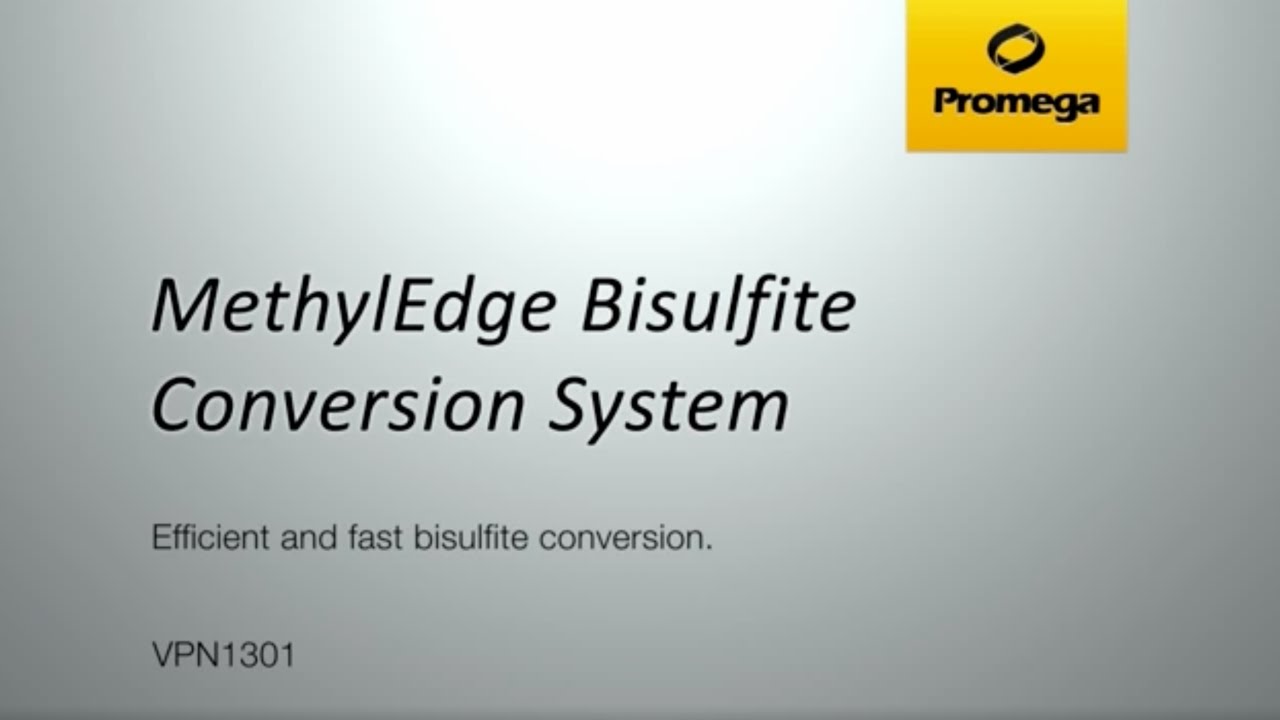 MethylEdge Bisulfite Conversion System Video