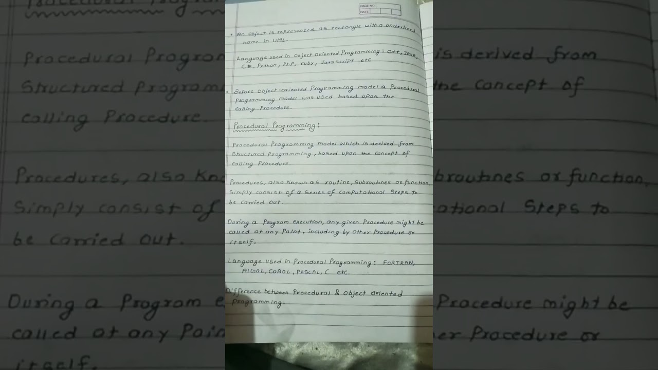 OOSD /OOPS AKTU NOTES.Comment for pdf