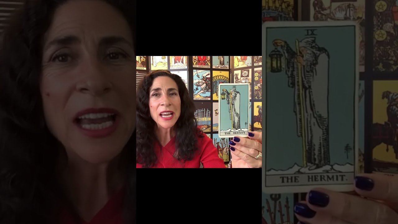 The Hermit~simple image yet deep meaning.