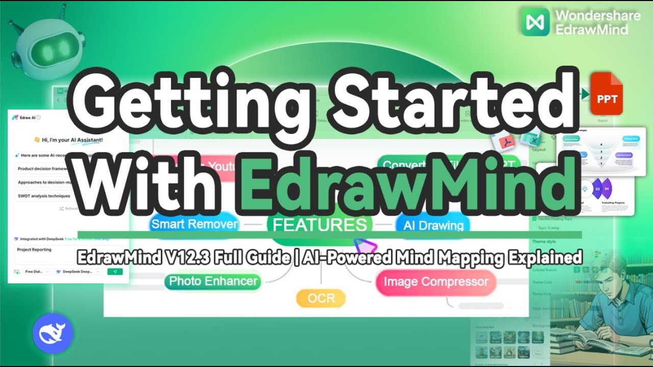 EdrawMind V12.3 Full Guide: AI Mind Mapping Tutorial for Beginners