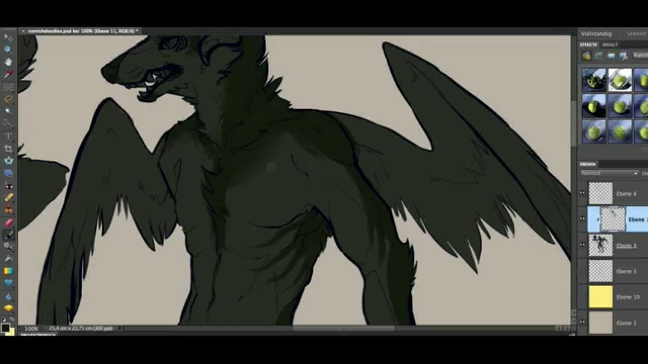 Speedpaint: design commission