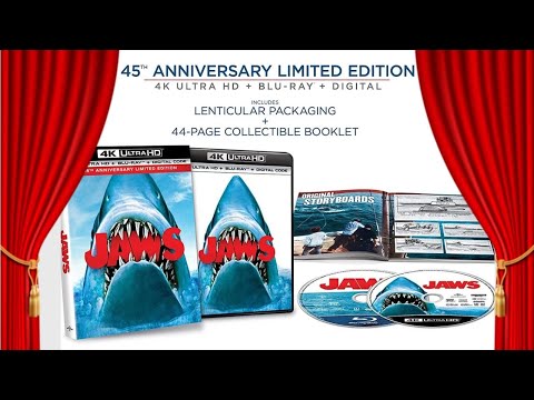 4K Blu-Ray Unboxing - Jaws (1975)