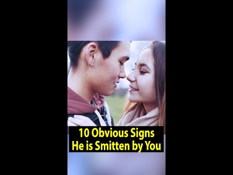 10 Obvious Signs He is Smitten by You #shorts Sigma Rule #313