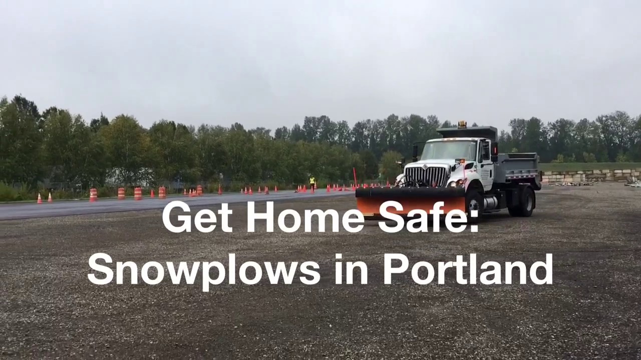 Get Home Safe: Snowplows in Portland