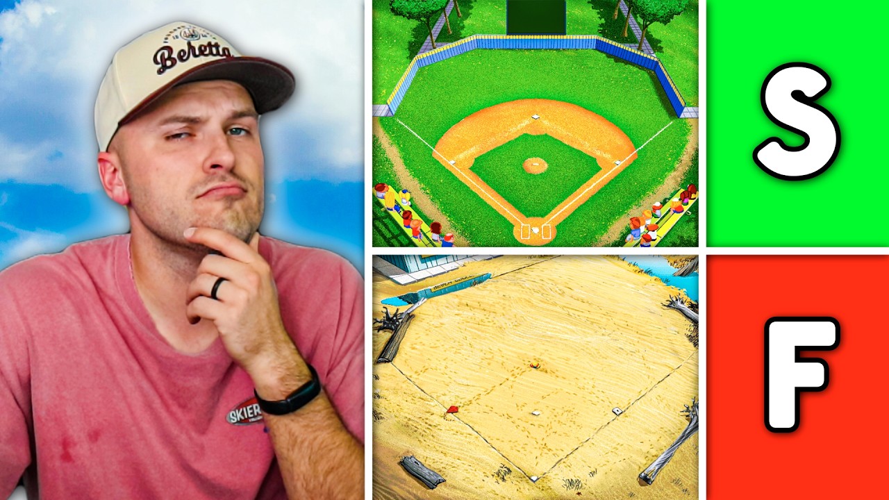 Ranking EVERY Backyard Baseball FIELD from WORST to BEST! (Full Tier List)