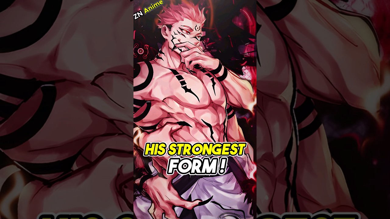 How Powerful Sukuna True Form is ? | Jujutsu Kaisen