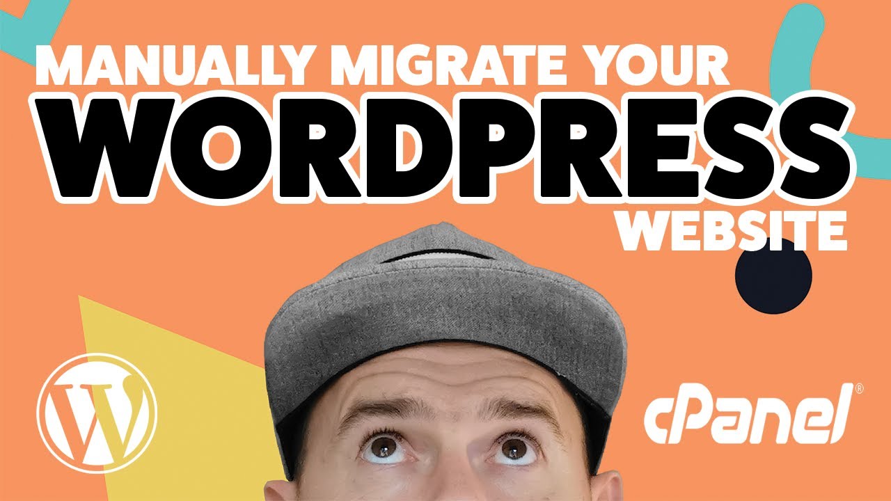 How to migrate a WordPress website manually using cPanel