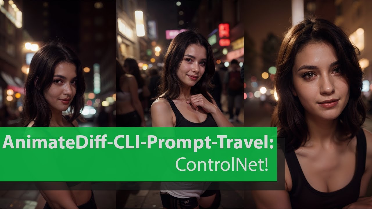 AnimateDiff CLI prompt travel: ControlNet!