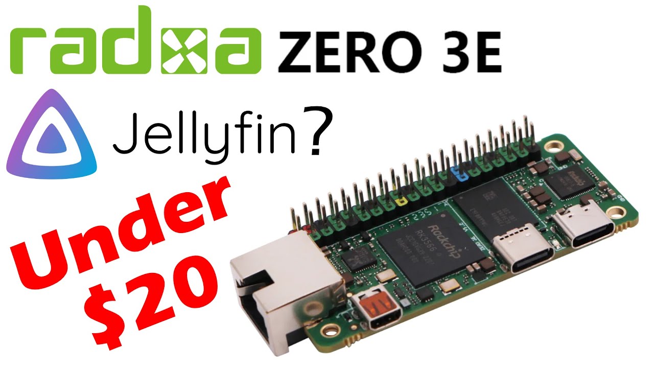 Radxa Zero 3E - Cheapest, Fastest NAS so far? USB3, Gigabit Ethernet, Under $20.