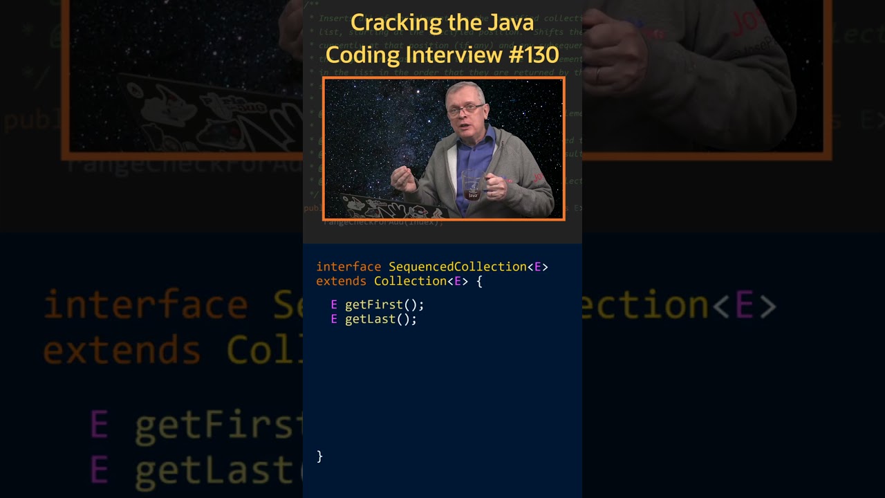 What is a Sequenced Collection ? - Cracking the Java Coding Interview