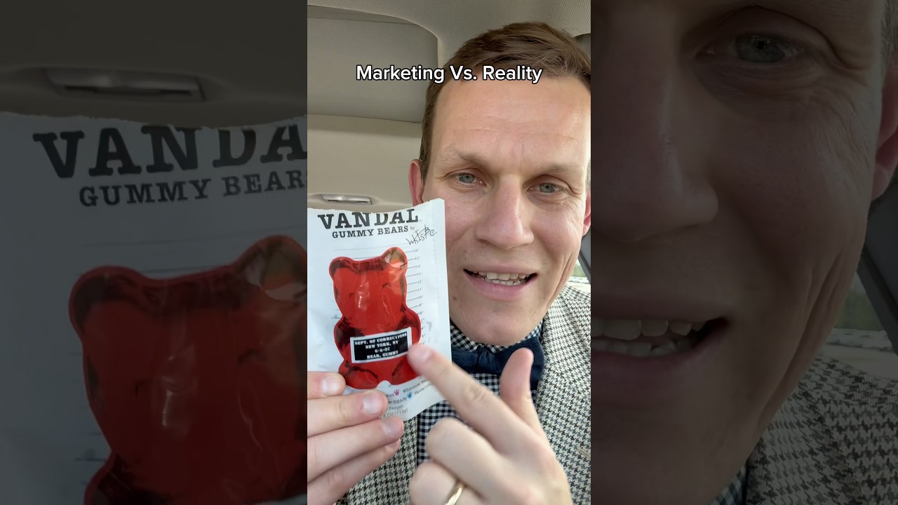 Marketing Vs. Actual Product Review: Vandal Gummy Bears by WhisBe