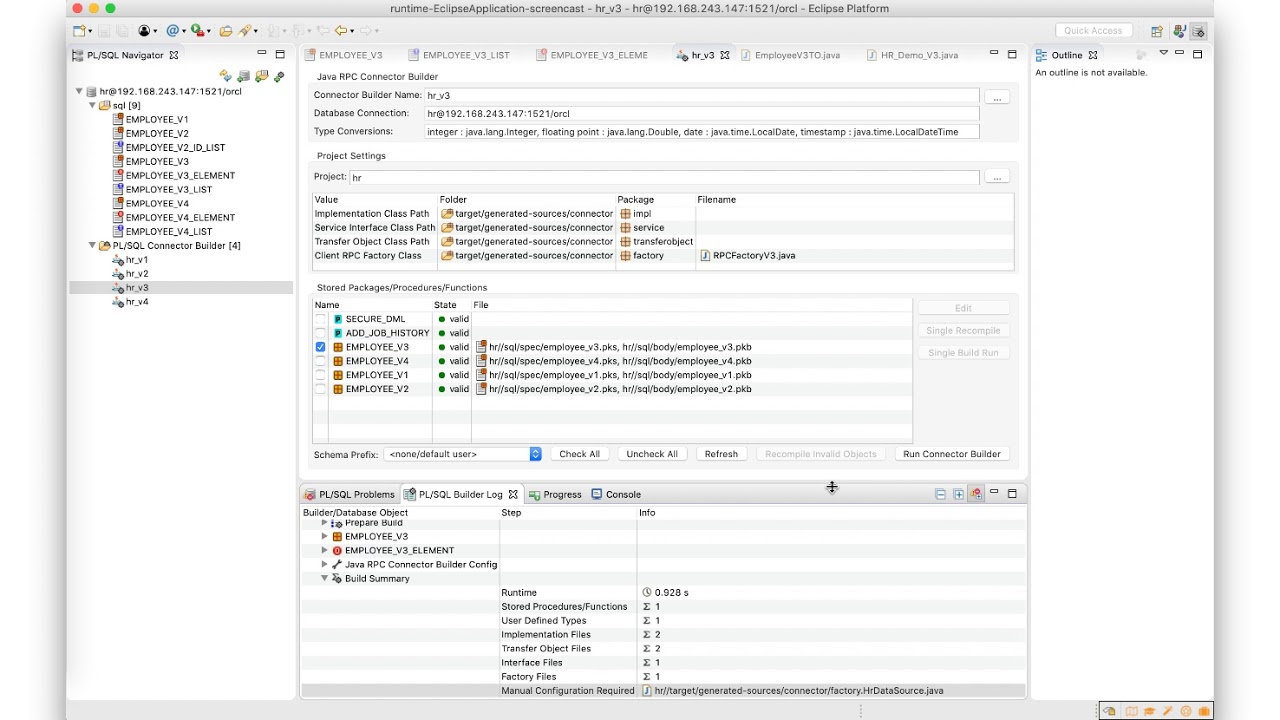 PL/SQL Workbench Example 3