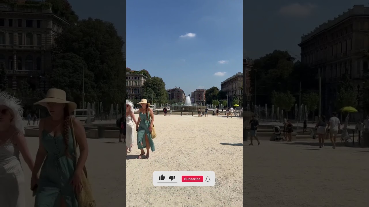 Milan Italy: Sforza Castle - Milan’s Medieval Marvel in 4K