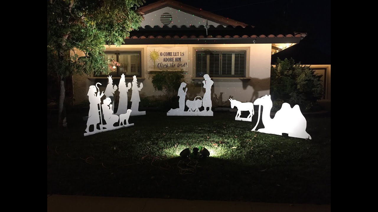 DIY Nativity Scene (FREE PATTERN)